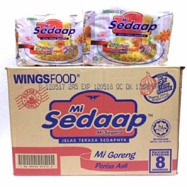 Mee Sedaap Mi Goreng Sedaap 8 X (5 X 90G) | Shopee Malaysia