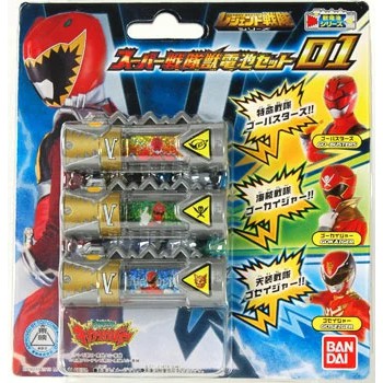 Bandai Zyuden Sentai Kyoryuger DX Legend Super Sentai Zyudenchi Set 01 ...