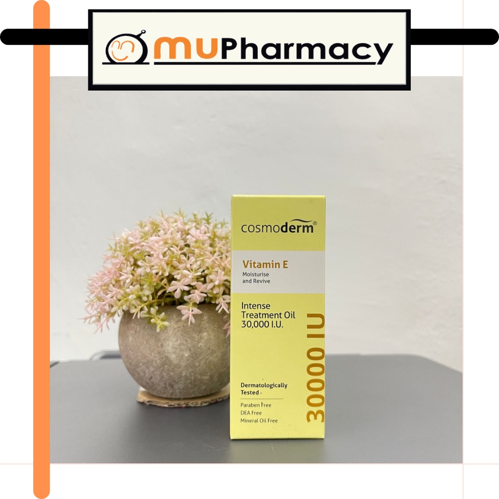 Cosmoderm Vitamin E Intense Treatment Oil 30,000 IU 30ML | Shopee Malaysia