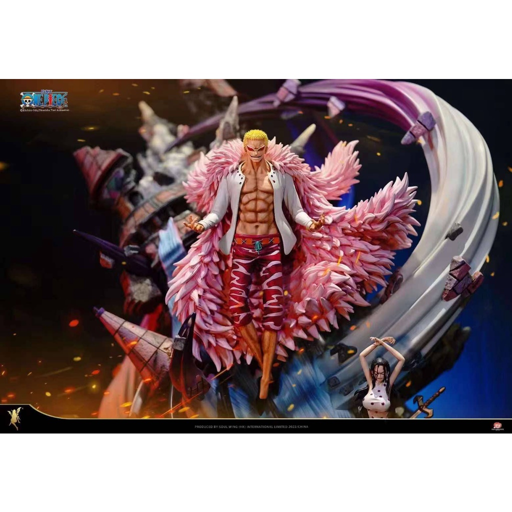 Soul Wing Studio - One Piece - Donquixote Doflamingo One Piece GK Resin ...
