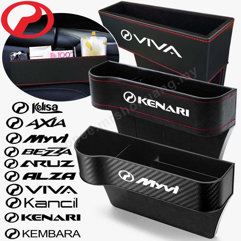 Car Seat Storage Box For Perodua Viva Bezza Axia Alza Aruz Myvi Ativa ...