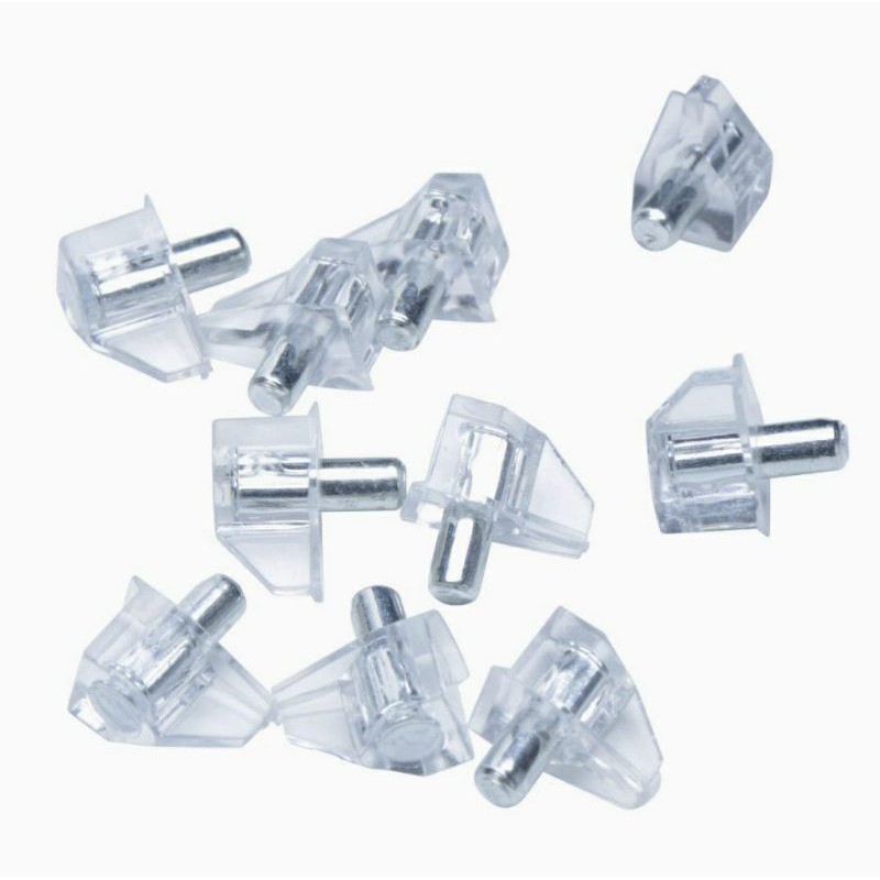 Transparent PVC Shelf Support Stud Pin | Shopee Malaysia