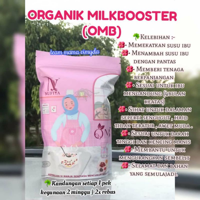 NUFIYA Organic MilkBooster BUAH KERING TAMBAH SUSU IBU NAIKKAN HB ...