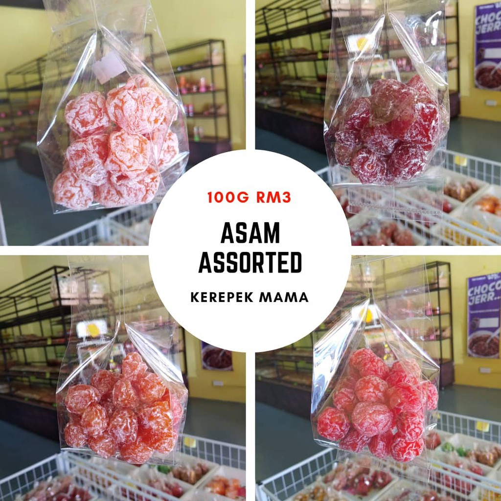 19 JENIS ASAM KERING (100gram) (HALAL) | Shopee Malaysia