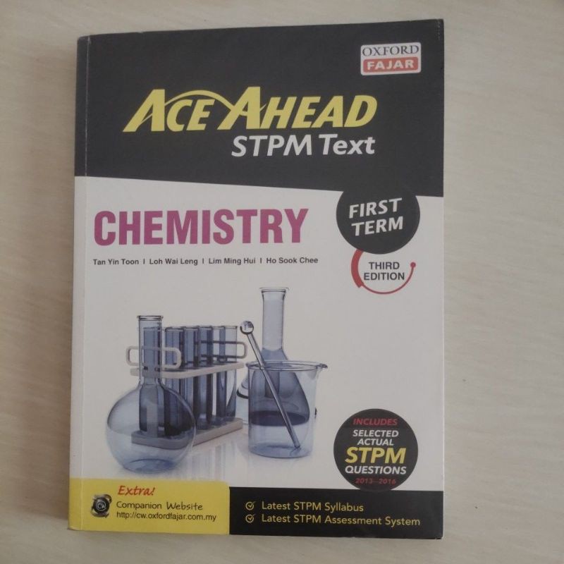 Chemistry STPM book. | Shopee Malaysia