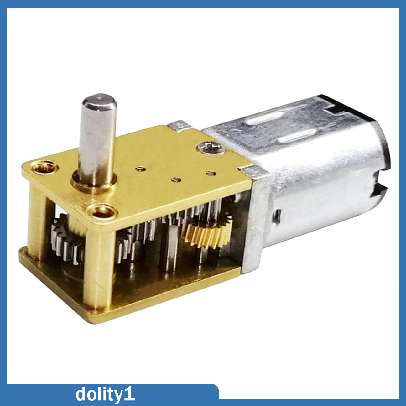 Micro speed reduction motor dc 3v 50rpm 0.15a d shape electric gear box ...