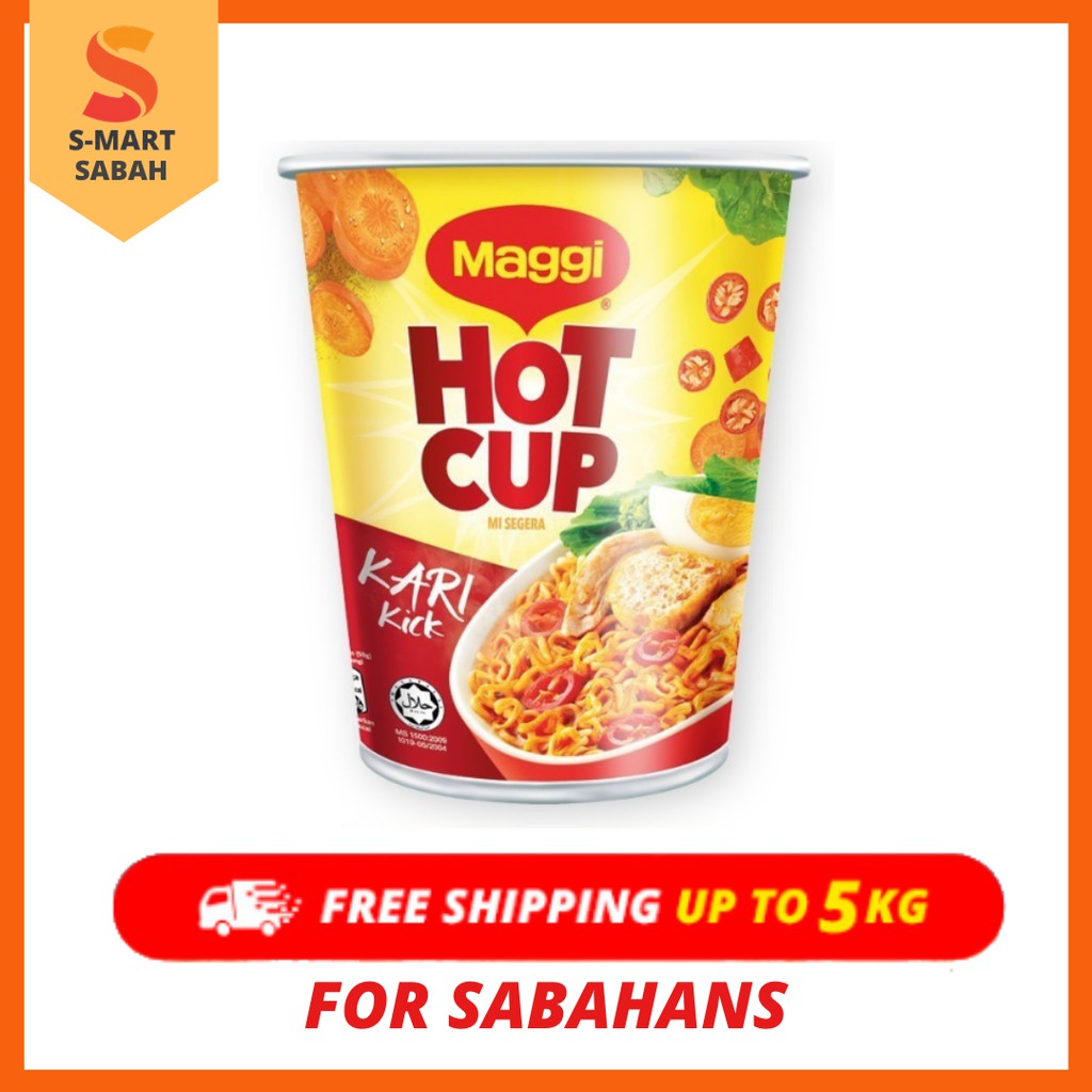 [Sabah] MAGGI Hot Cup - Curry (59g) | Shopee Malaysia