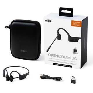 Shokz OPENCOMM UC Bone Conductions Stereo Bluetooth Headset with Shokz ...