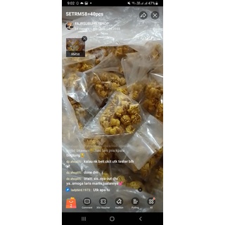 popcorn caramel 1pack jajan murah borong goodies kahwin tunang aqiqah ...