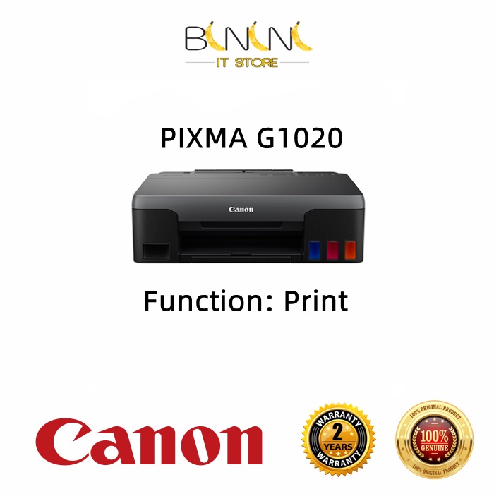 Canon PIXMA G1020 Easy Refillable Ink Tank Printer for High Volume ...