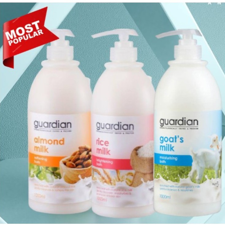 Guardian Milk Body Wash 1L | Shopee Malaysia