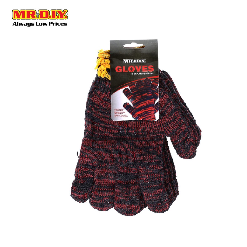 MR DIY Red Cotton Gloves 800G (2 Pairs) | Shopee Malaysia