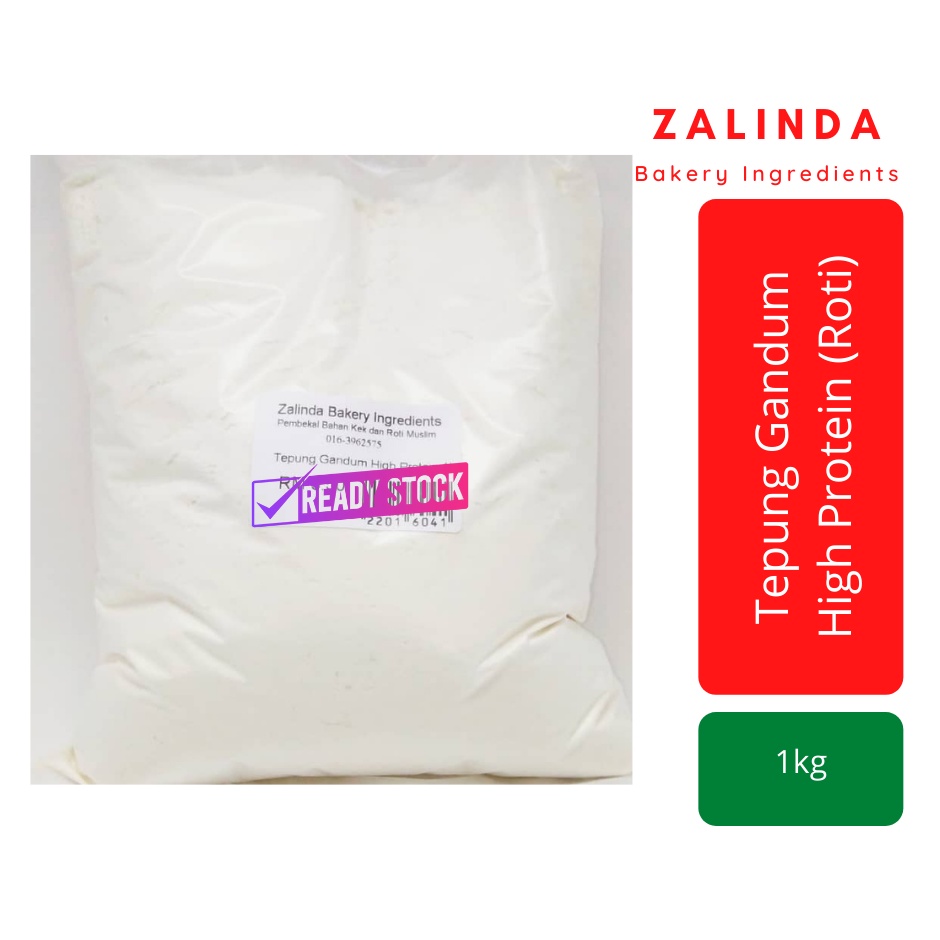 Tepung Gandum High Protein (Tepung Roti)1kg | Shopee Malaysia