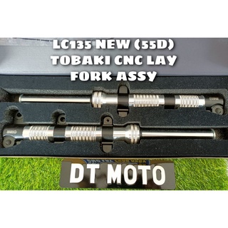 LC135 NEW 55D / LC135 5S / Y15ZR / Y16ZR TOBAKI RACING FRONT CNC LAY FORK TOBAKI | Shopee Malaysia