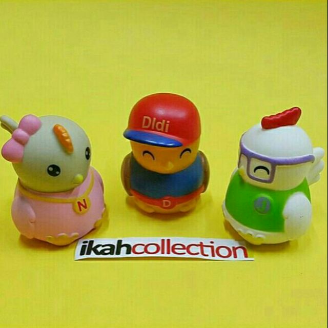 Cake topper didi 3 pcs | Didi and friends stuffed toys | Didi and ...