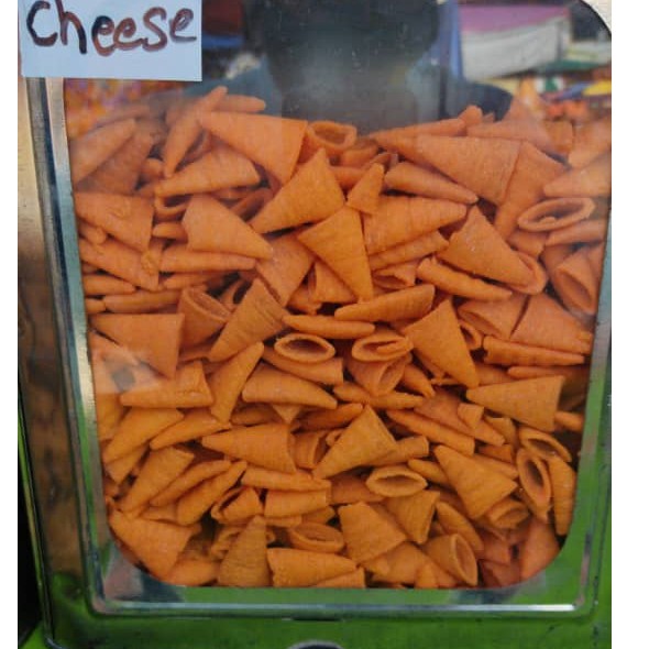 keropok tiga segi cheese & bbq / keropok topi 500g / biskut tin timbang ...