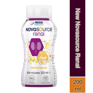 NESTLE NOVASOURCE RENAL VANILLA 200ML / RESOURCE FRUIT APPLE 200ML ...