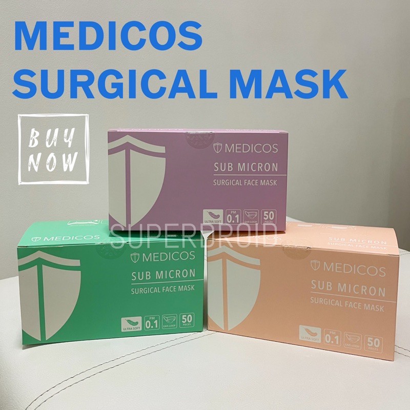 MEDICOS SURGICAL FACE MASK (READY STOCK) | Shopee Malaysia