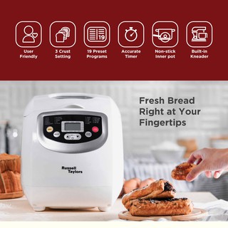 Russell Taylors Bread Maker Large (2.0LB) BM-10 | Shopee Malaysia