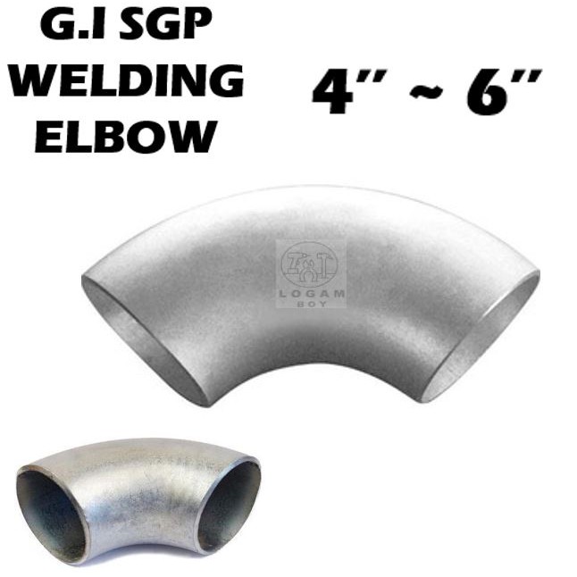 WELDING ELBOW BEND TEE 4'' - 6'' GI SGP BUTTWELD WELDING BEND ...