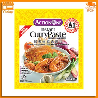 A1 Action One Instant Curry Paste 即煮咖喱料 230gm [Chicken or Meat / Fish ...