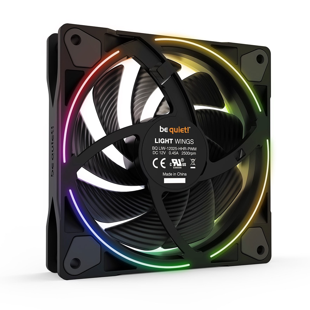 BE QUIET Light Wings ARGB 120MM PWM High-Speed Casing Fan | Shopee Malaysia