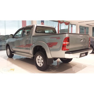 Toyota Hilux 2012- Front Bumper Side Skirt 52112-0K150 52113-0K140 ...