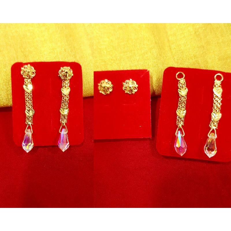 Earring (Gold Plated) | Shopee Malaysia