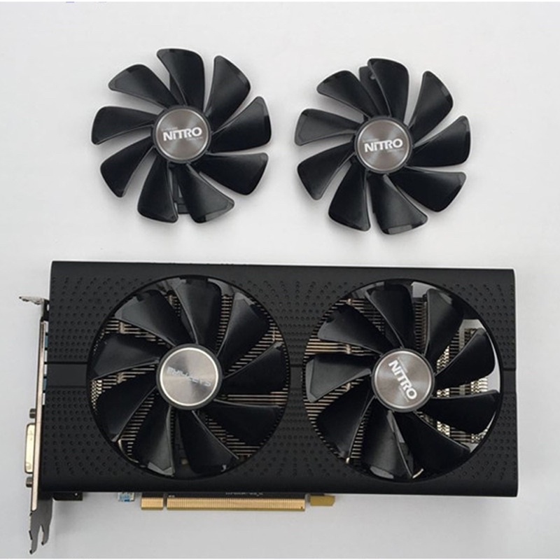 [READY STOCK] NEW SAPPHIRE NITRO FAN RX580 RX570 RX480 RX470 HIGH RPM ...