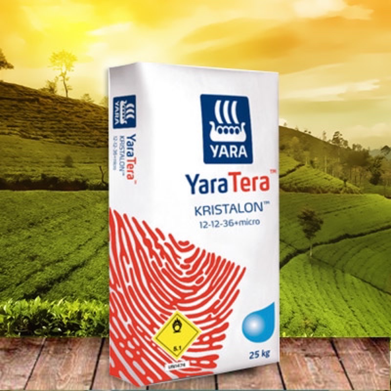 YARA TERA KRISTALON 12/12/36 RED [25Kg] | Shopee Malaysia