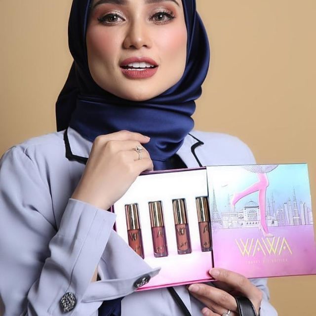 WAWA TRAVEL KIT WAWA COSMETICS LIPMATTE LIMITED EDITION | Shopee Malaysia