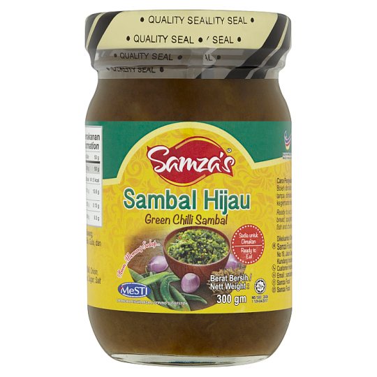 Samza's Green Chilli Sambal 300g | Shopee Malaysia