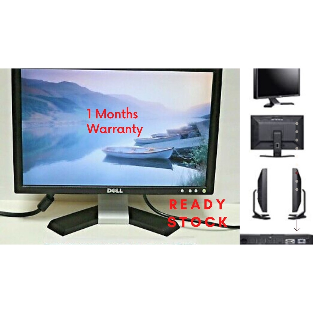 Monitor Dell Model E198WFP 19" Widescreen Monitor (Refurbished Unit ...