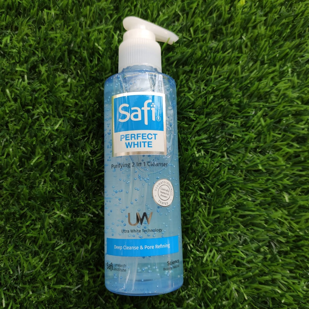 SAFI PERFECT WHITE 2IN1 CLEANSER 160ML | Shopee Malaysia