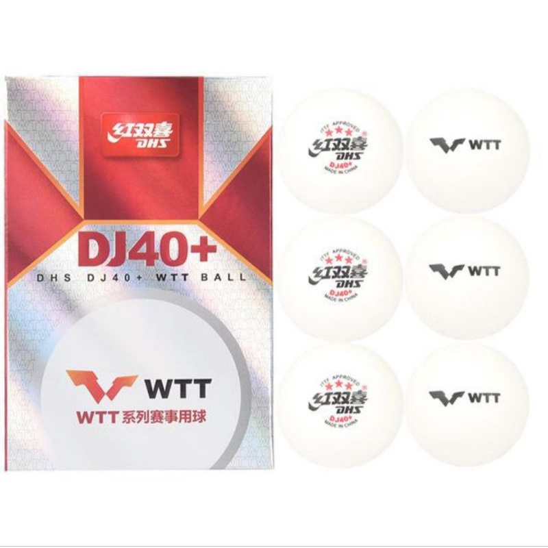 DHS 3* Dj40+ WTT Game Ball Original | Shopee Malaysia