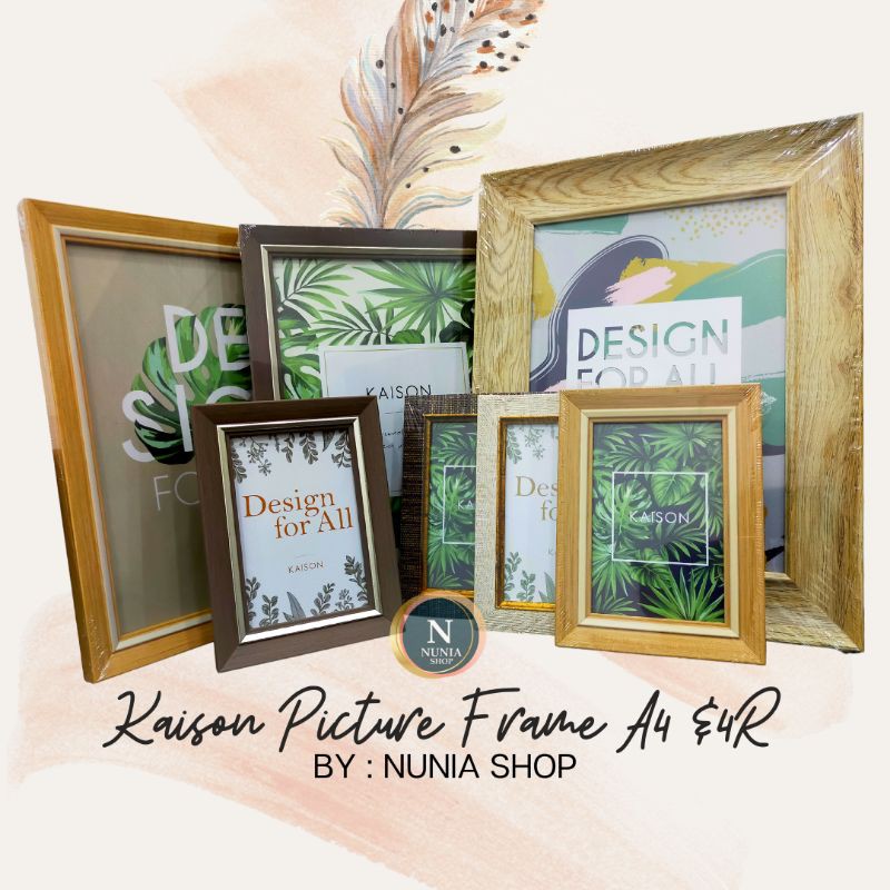KAISON FRAME GAMBAR SAIZ A3, A4 & 4R / KAISON PICTURE FRAME SIZE A3, A4 ...