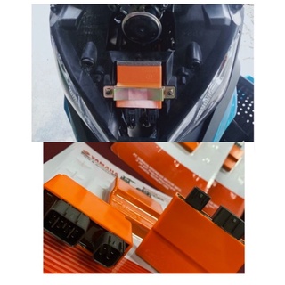 YAMAHA Y125Z / LC135 ORANGE CDI UNIT INDONESIA NO CUT OFF RACING LC 135 Y125ZR Y125 Y125Z YAMAHA ...