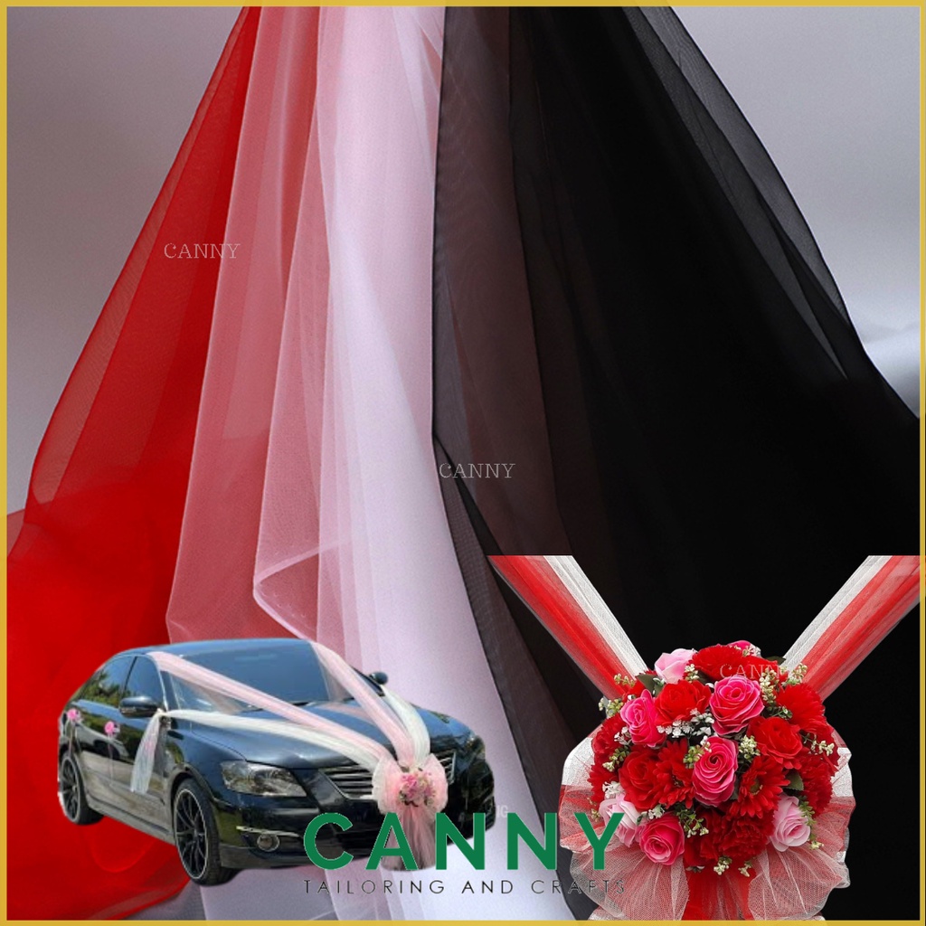 Fabric Net / Kain Net Assorted Colour / KAIN NET KASAR (1 roll - 30 ...