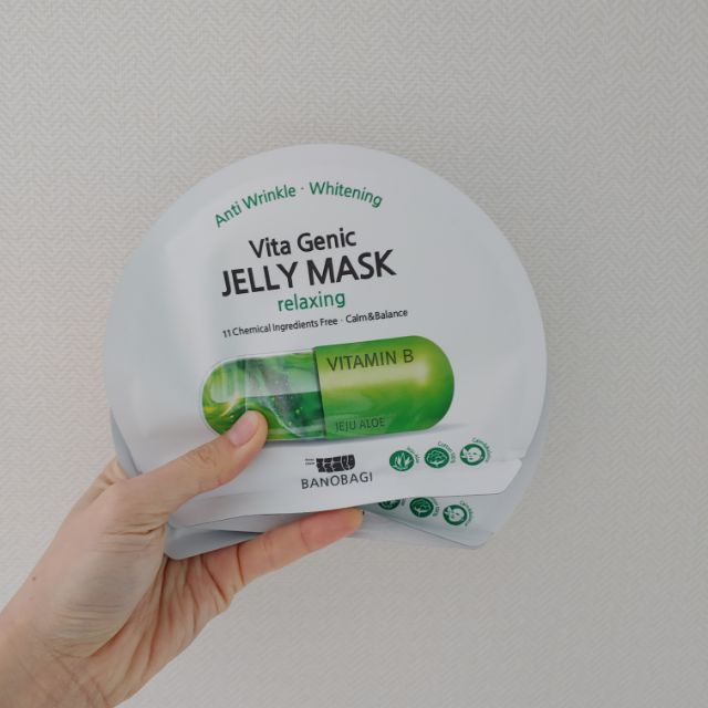 Banobagi Jelly Mask Vita Genic Jelly Mask Relaxing 10 PCS | Shopee Malaysia