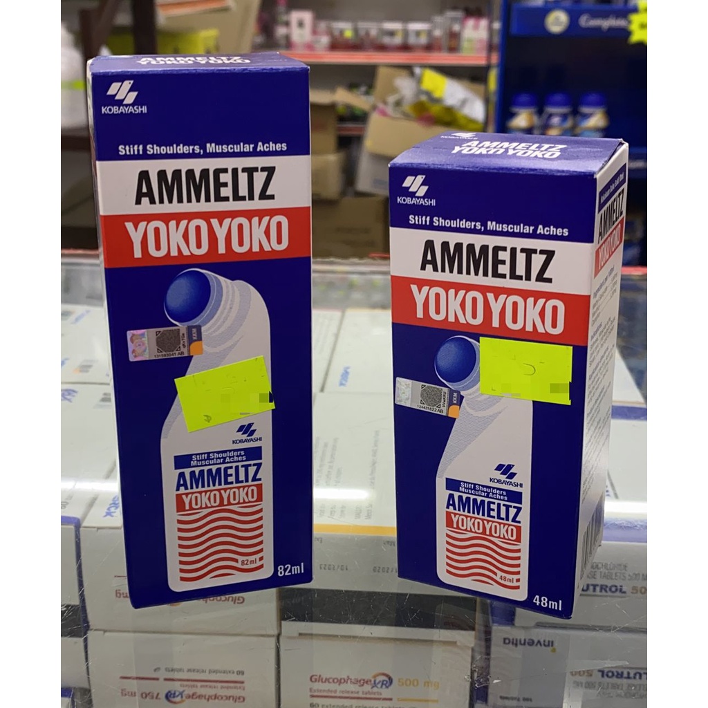 AMMELTZ YOKO YOKO FOR STIFF SHOULDERS AND MUSCULAR ACHES 48ML / 82ML ...