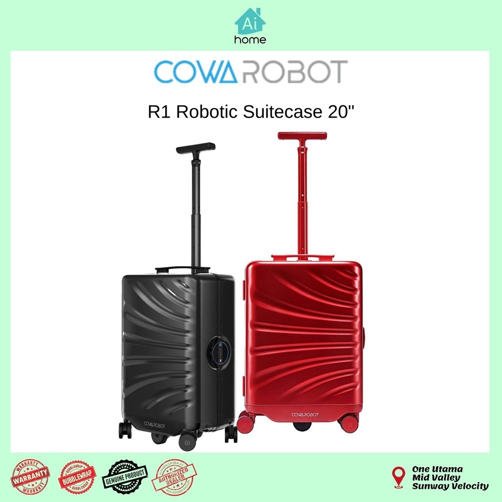 Cowarobot Robotic Smart Suitcase R1 20″ - Auto Follow | Lost Alarm ...