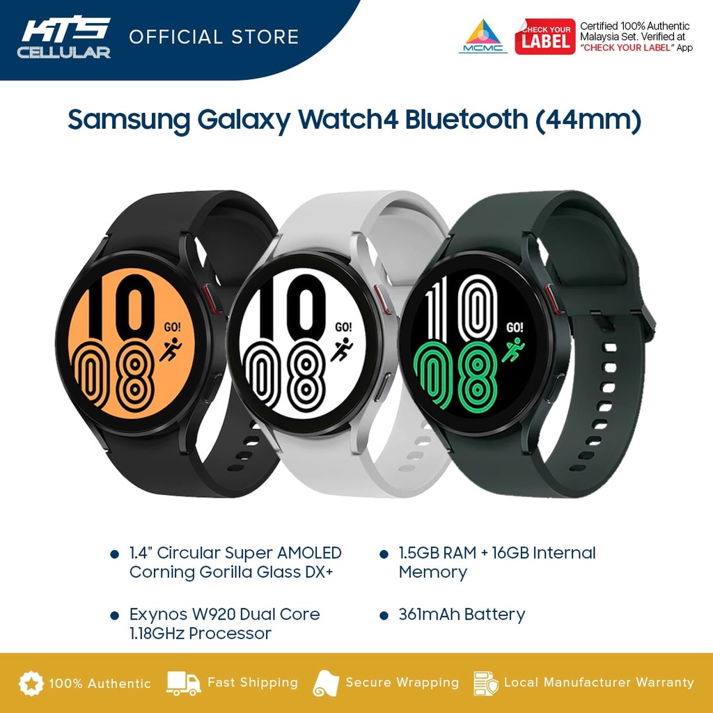 Samsung Galaxy Watch 4 44mm Price in Malaysia & Specs - RM859 | TechNave