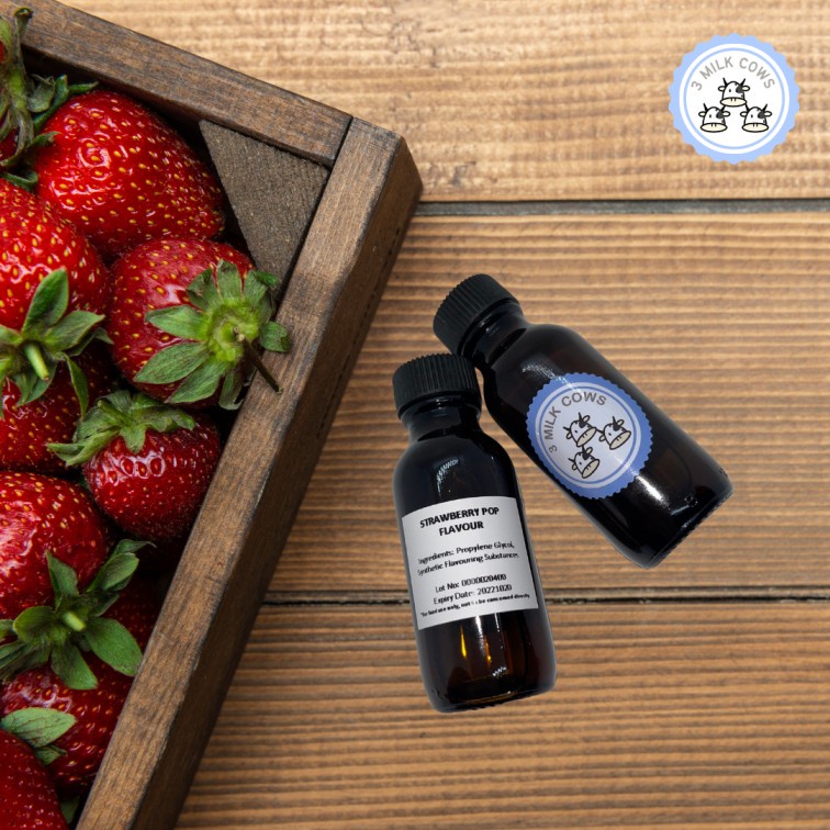 Strawberry Pop Flavouring / Baking Flavour & Flavouring / 30GM | Shopee ...