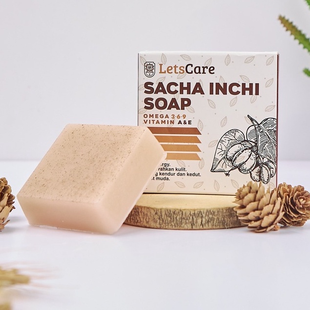 LetsCare Sacha Inchi Soap / Sabun Sacha Inchi | Shopee Malaysia