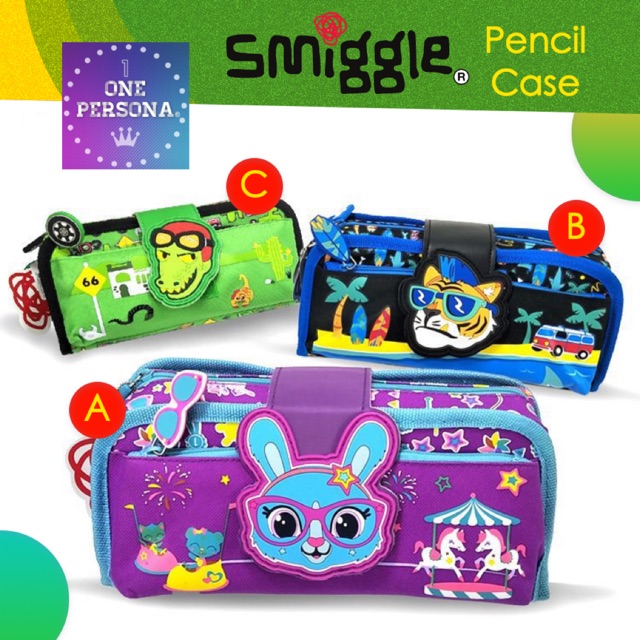 (READY STOCK) Original Smiggle Soft Pencil Case Pencil Box | Shopee ...