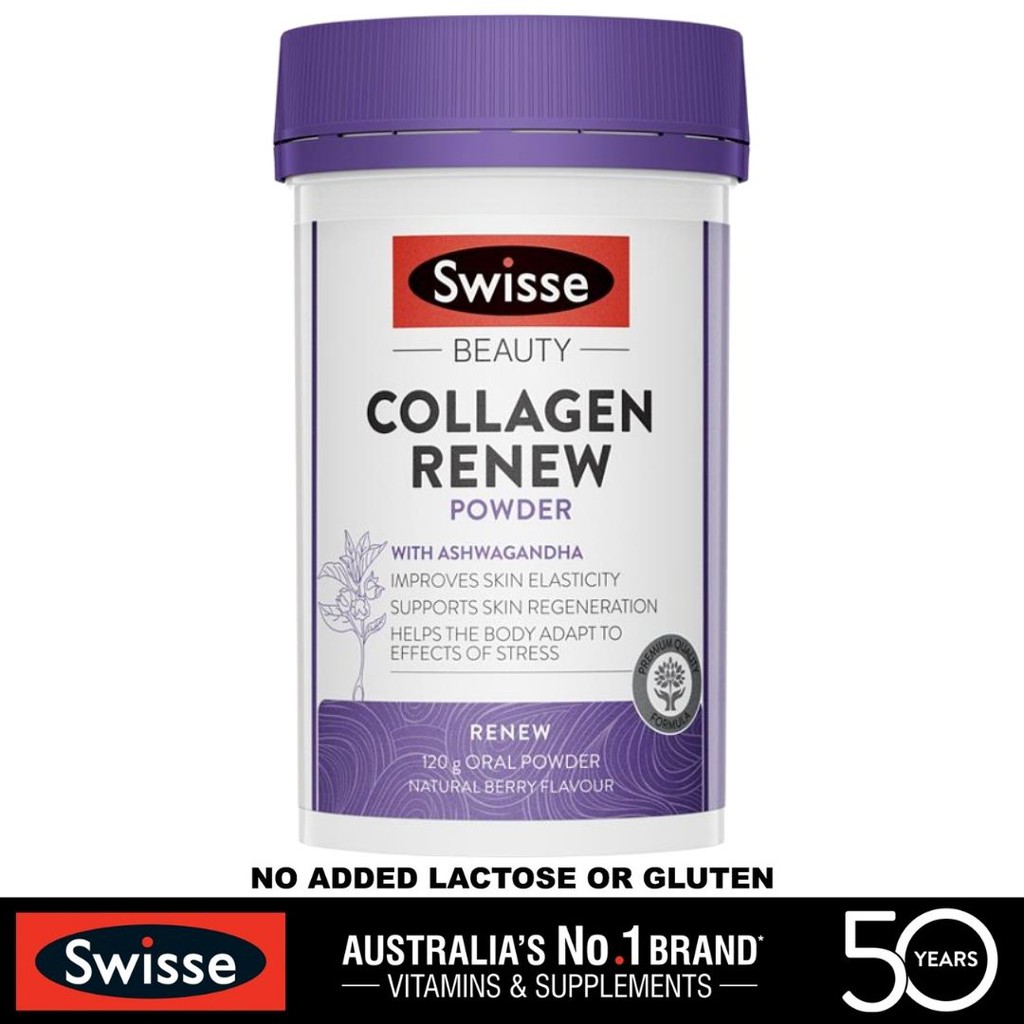 SWISSE Collagen Renew Powder (120g) | Shopee Malaysia