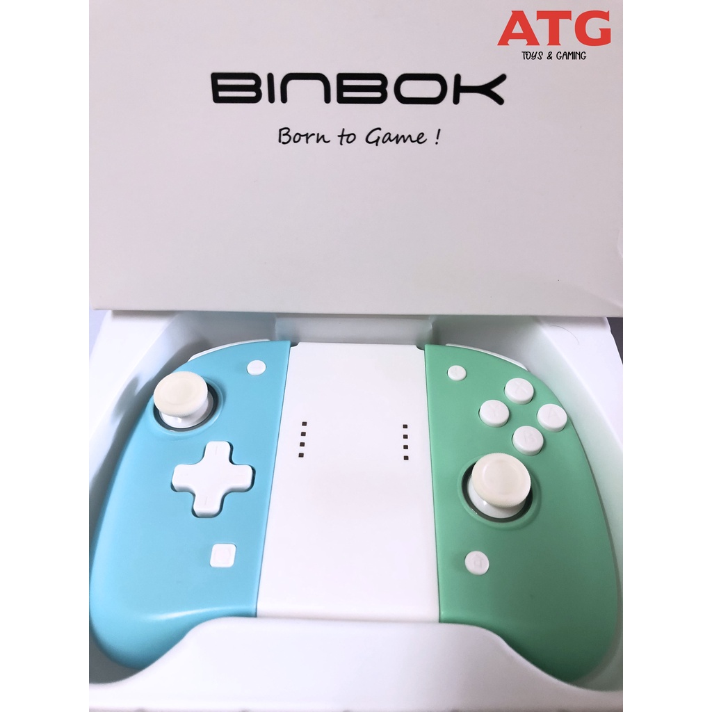 (Used) NSW Nintendo Switch Binbok Wireless RGB Joycon Controller ...