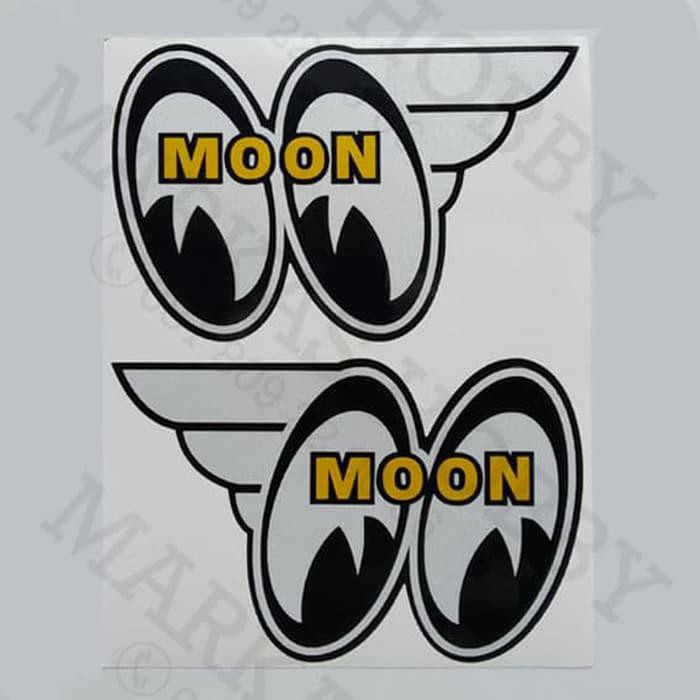 Mooneyes Left and Right Mooneyes Sticker / Sticker | Shopee Malaysia