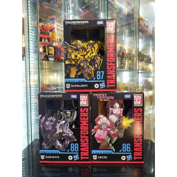 Transformers Studio Series SS86/87/88 Deluxe Arcee / Sideways ...