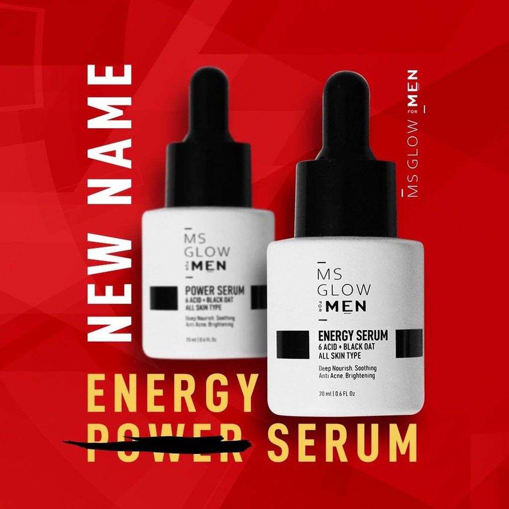 Ms Glow For Men Power Serums | Shopee Malaysia